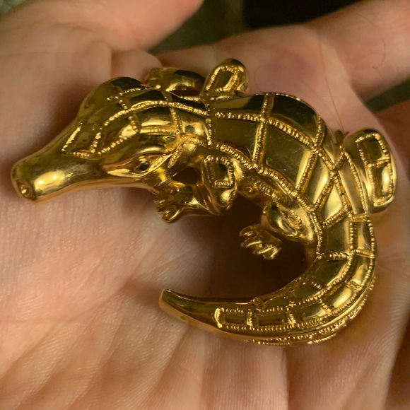 St. John | Jewelry | St John Alligator Brooch | Poshmark
